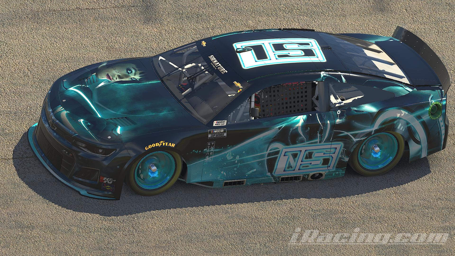 TRON Themed Next Gen Camaro #15 by Jason Followell - Trading Paints