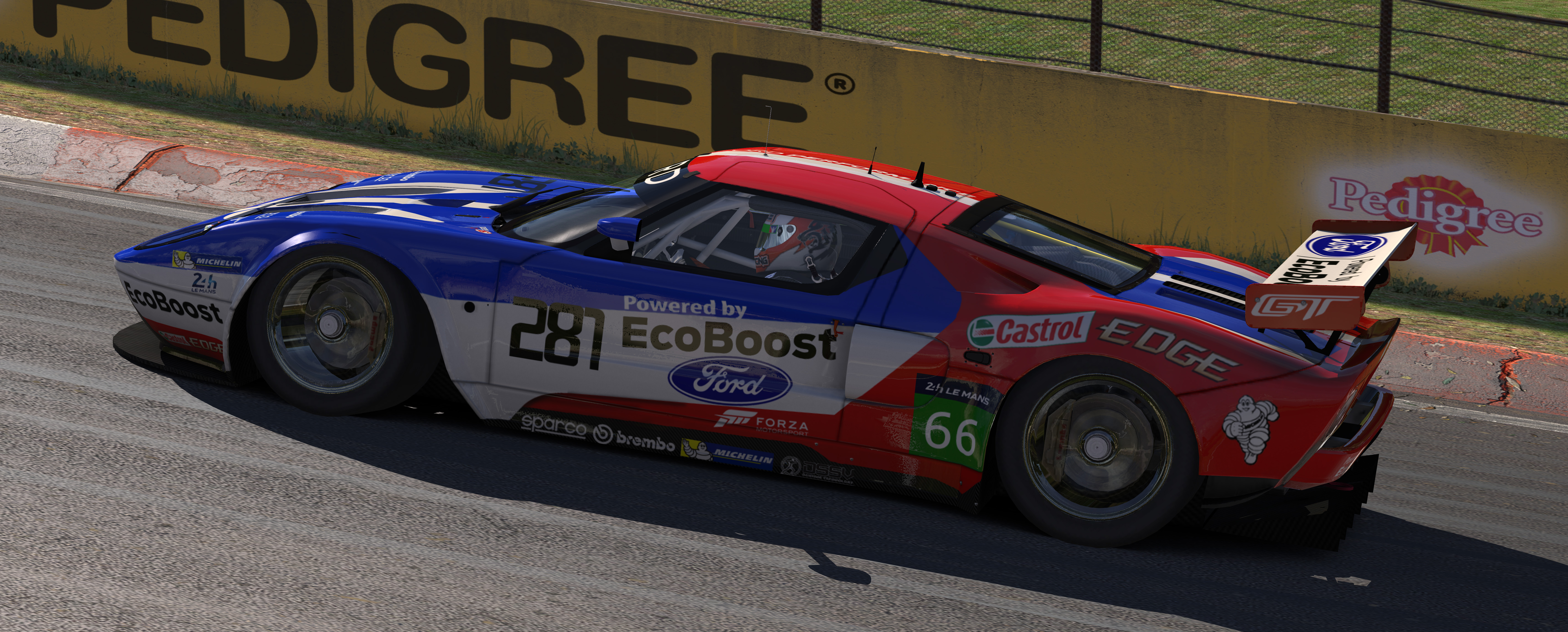 2016 Ford GTE Le Mans Pro livery by Warren McGary - Trading Paints