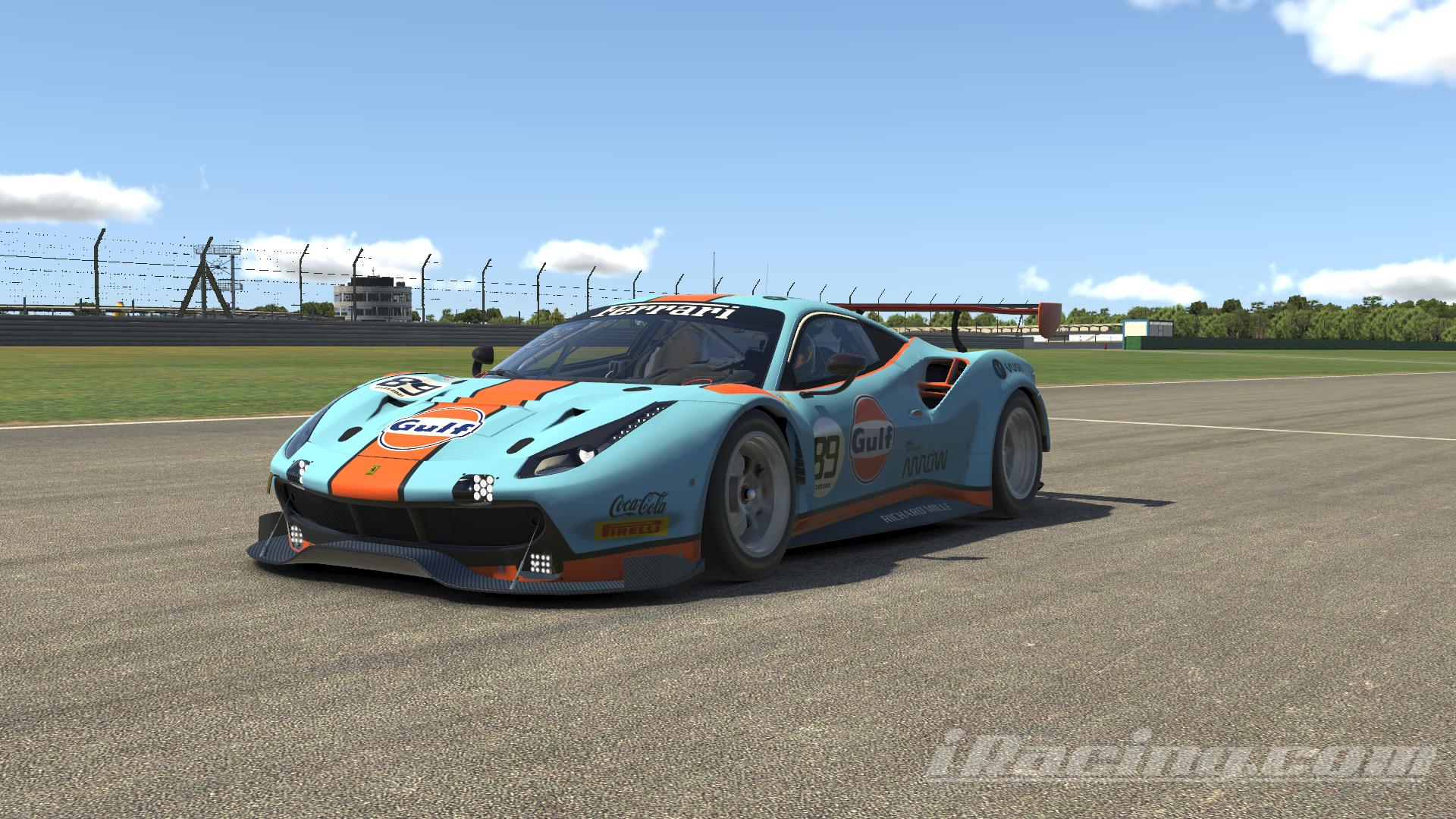 Ferrari Gulf Paint Scheme 2021 Concept by Joã£O Carvalho - Trading Paints