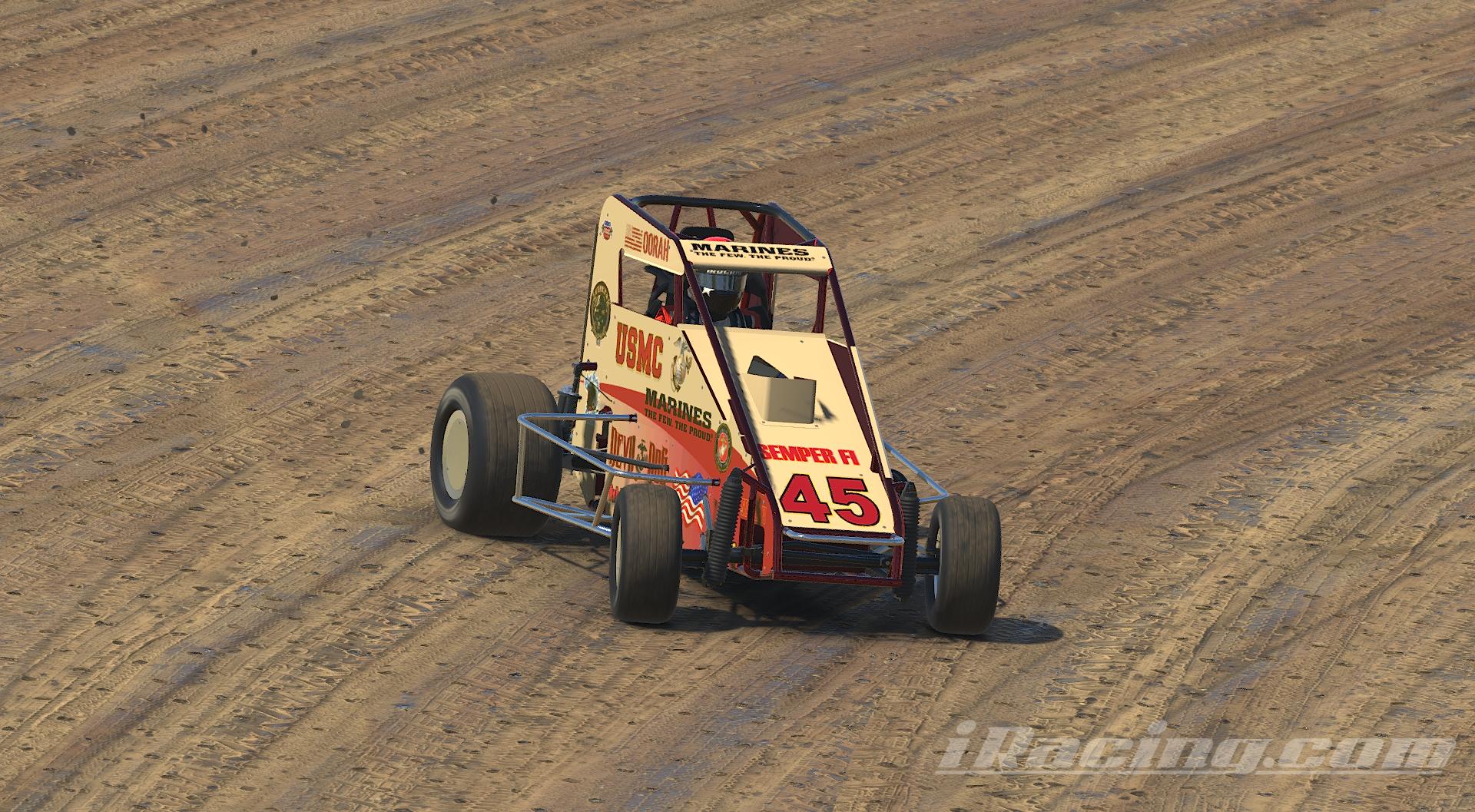 Marines Wrap Dirt Midget for sim-stamped numbers by Bryan E. - Trading ...