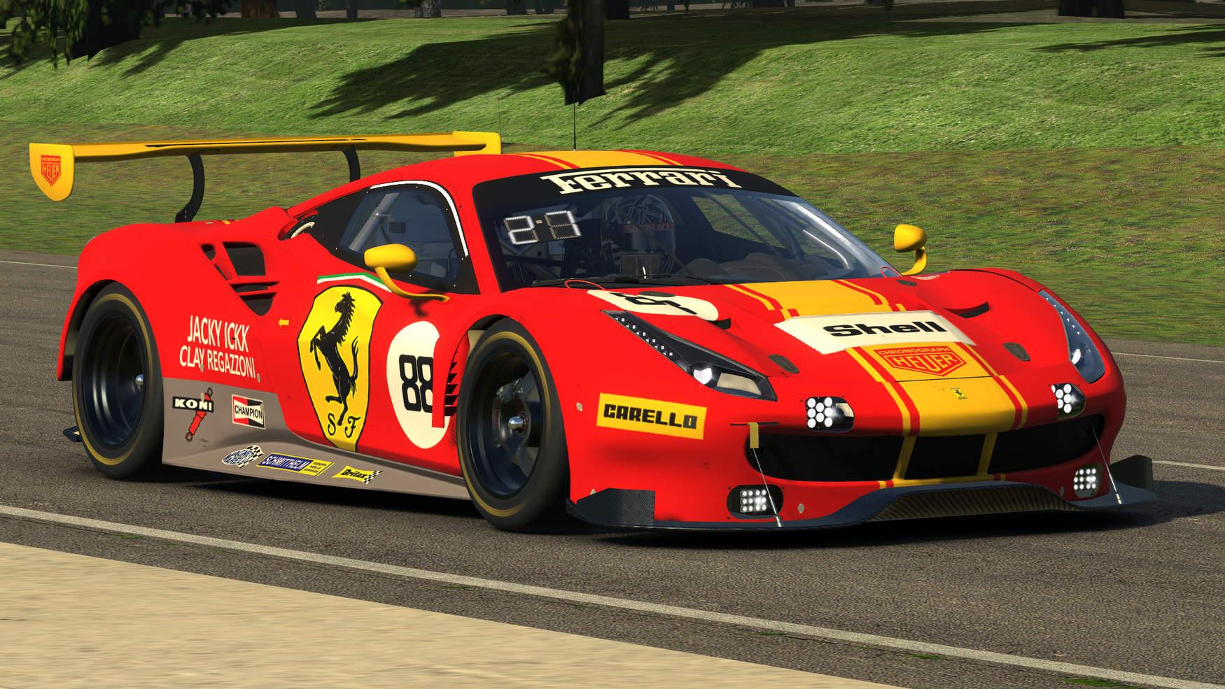 Ferrari GT3 Retro Livery by Paul V. - Trading Paints