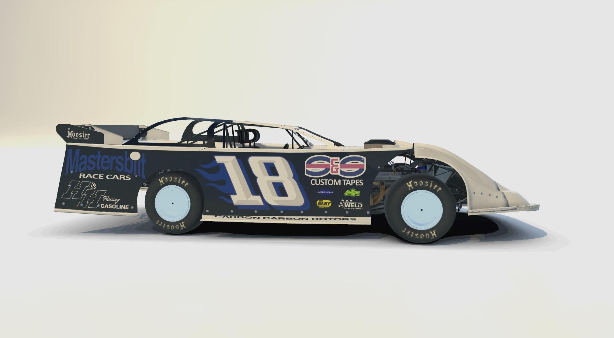 Scott Bloomquist 18 1989 by Jody Willard - Trading Paints