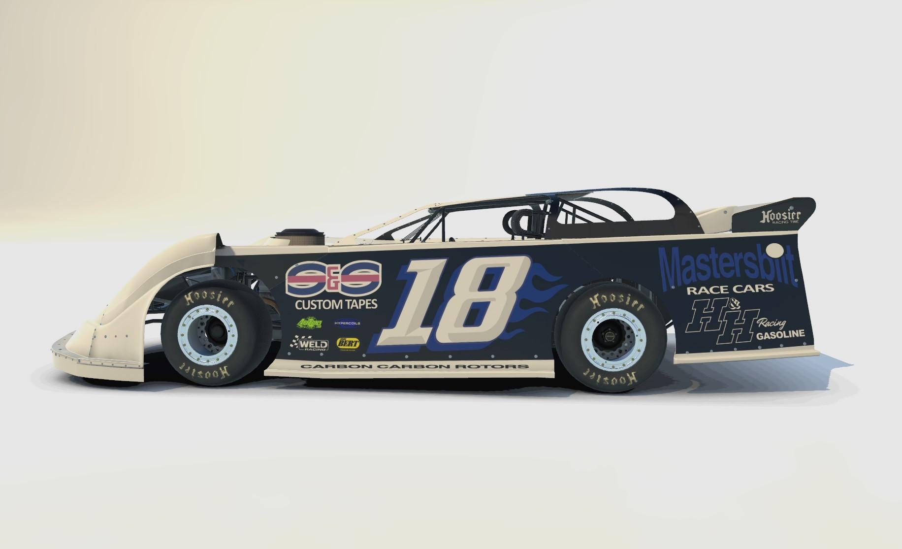 Scott Bloomquist 18 1989 by Jody Willard - Trading Paints