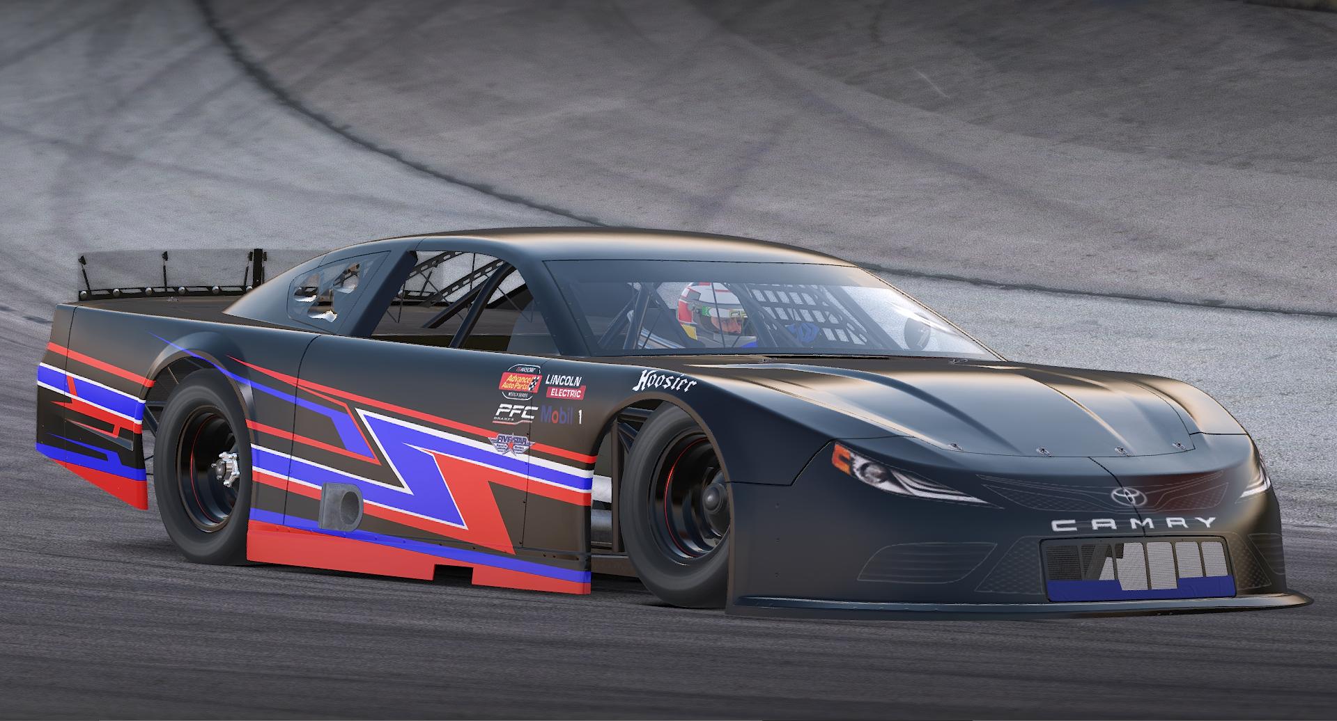 Custom super late model by Joseph Costello - Trading Paints