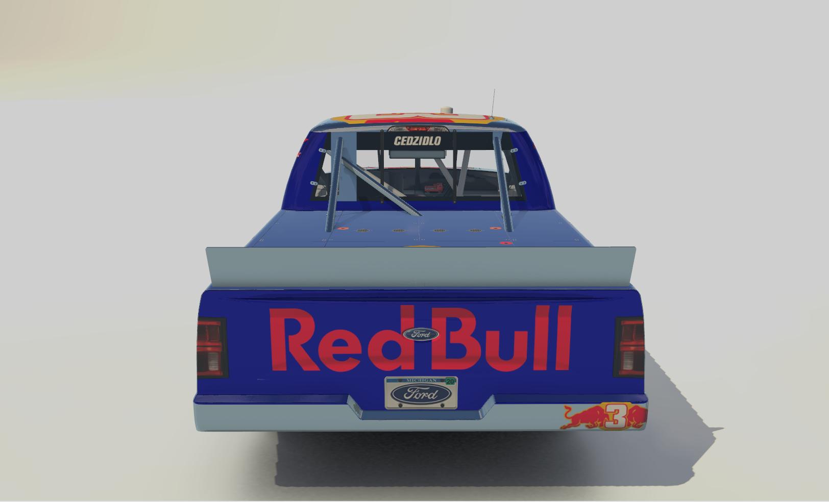 Red Bull NASCAR Trucks Ford F150 by Travis Cedzidlo - Trading Paints