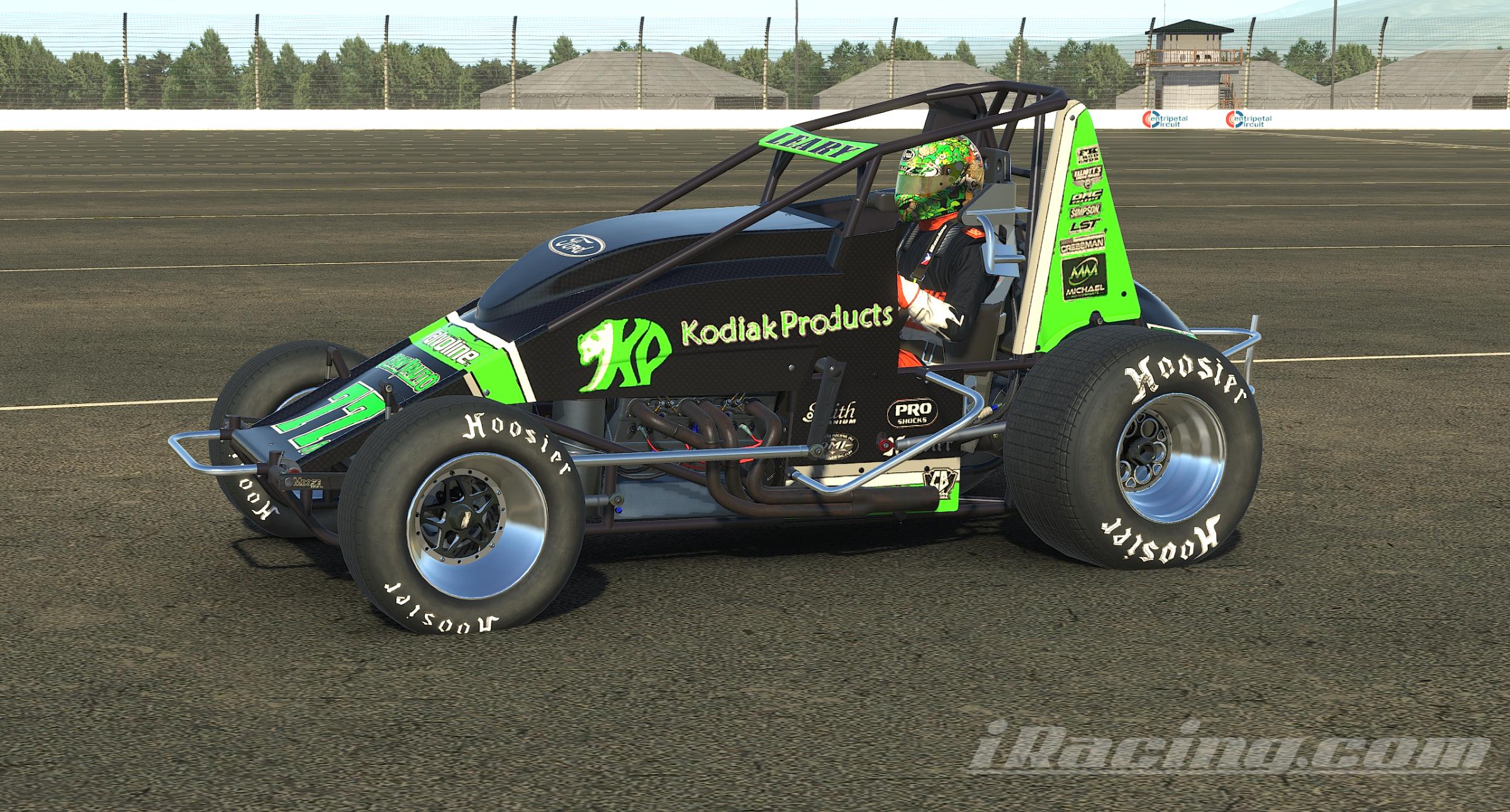 Cj Leary 2021 USAC 77m Michael Motorsports DRC by Jake Boyer - Trading ...