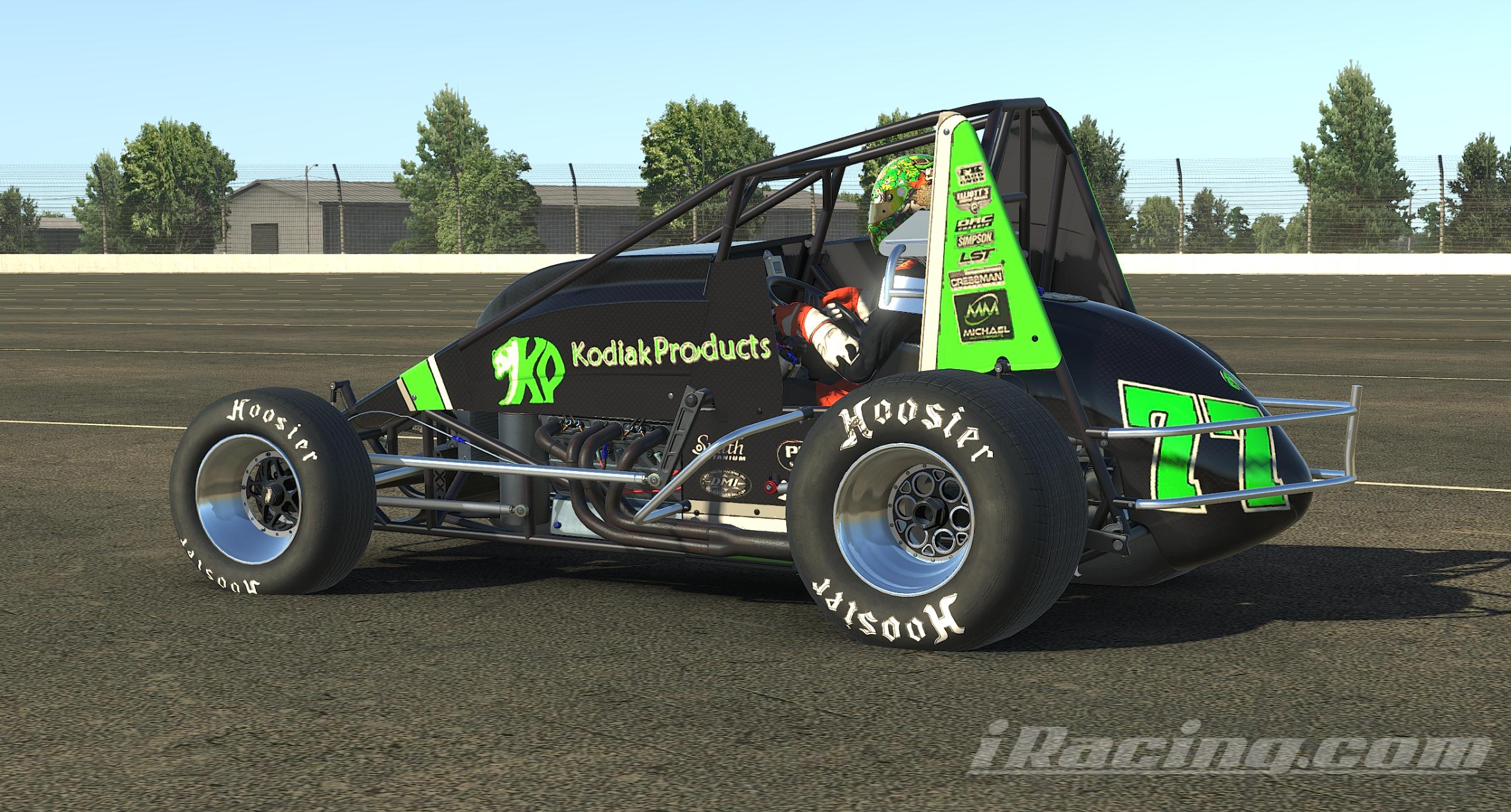 Cj Leary 2021 USAC 77m Michael Motorsports DRC by Jake Boyer - Trading ...