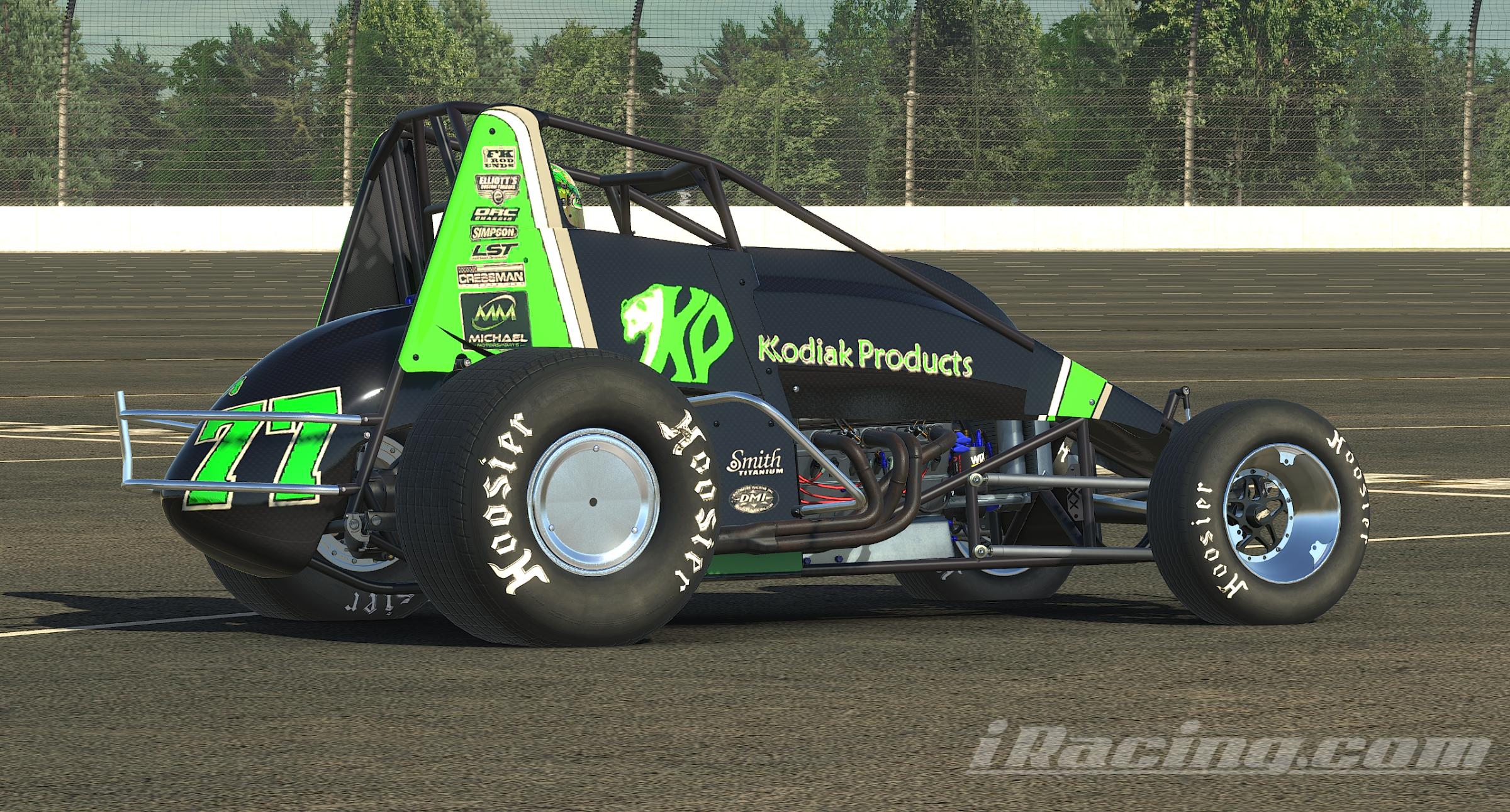 Cj Leary 2021 USAC 77m Michael Motorsports DRC by Jake Boyer - Trading ...