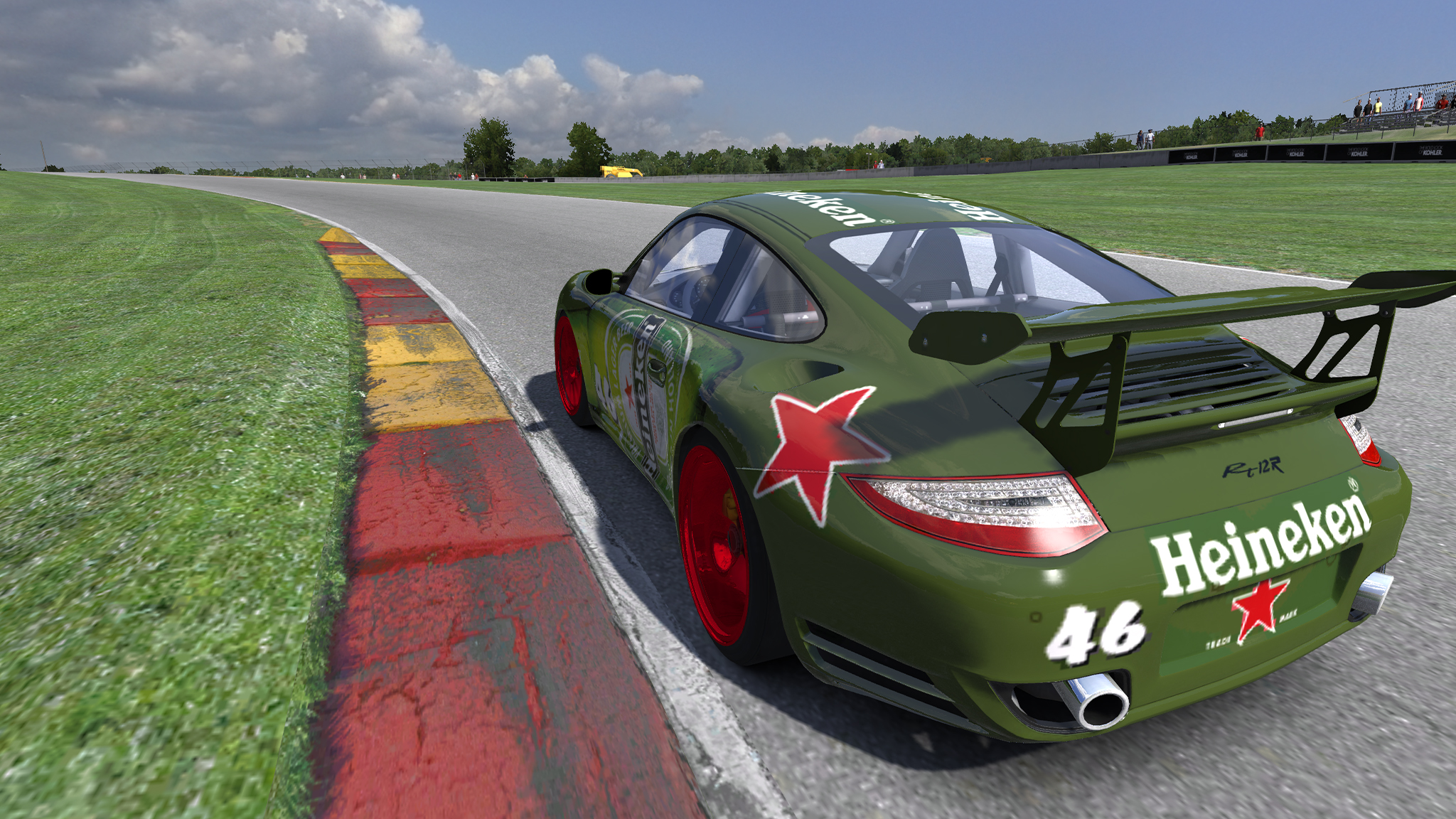 Heineken Ruf RT 12R C-Spec by Mikael Engberg - Trading Paints