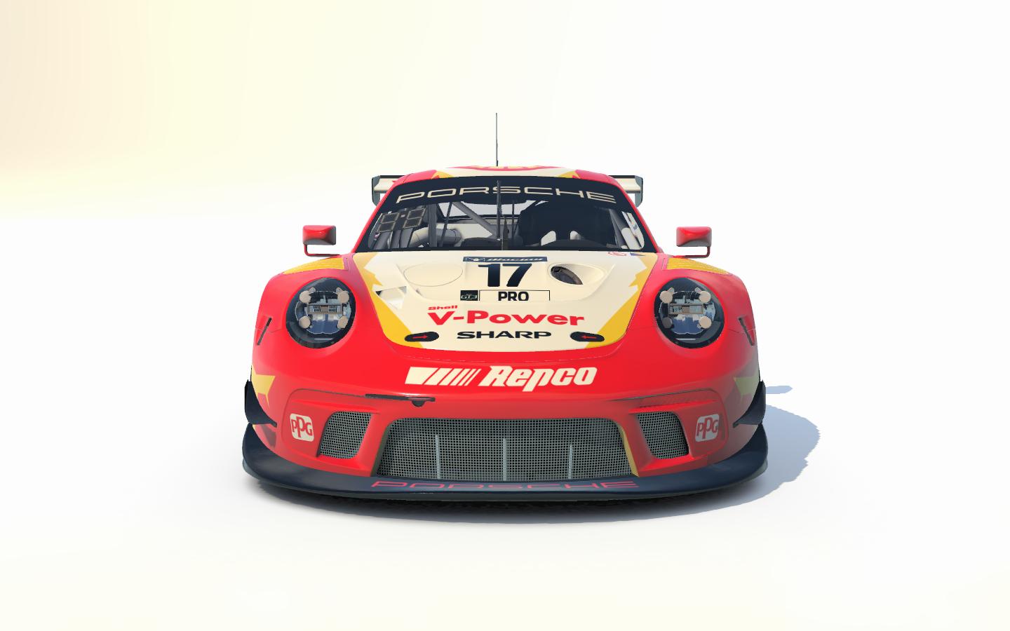 Shell V Power Racing - Fictional - Porsche 911 GT3-R by Stefan McCready ...