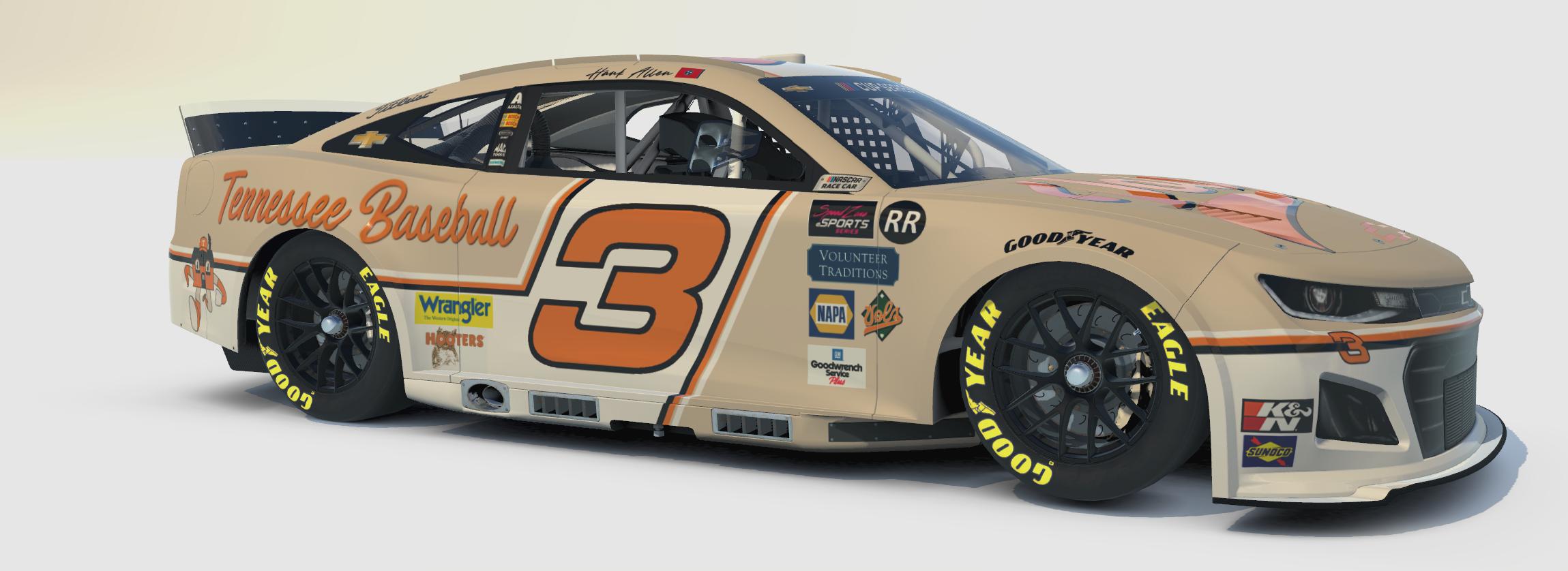 Tennessee Baseball Hank Allen Next Gen by Riley Roush - Trading Paints