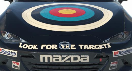 Mazda Target Car by Gary Greenlee - Trading Paints