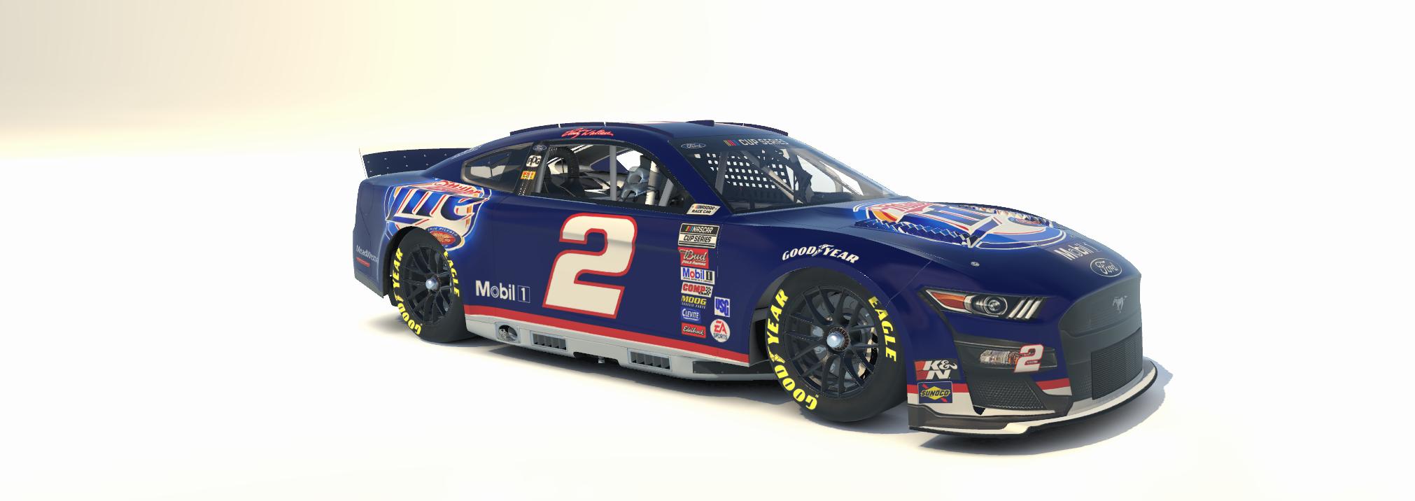 2003 Rusty Wallace Miller Lite 2 car by Matthew A Tomelleri - Trading ...