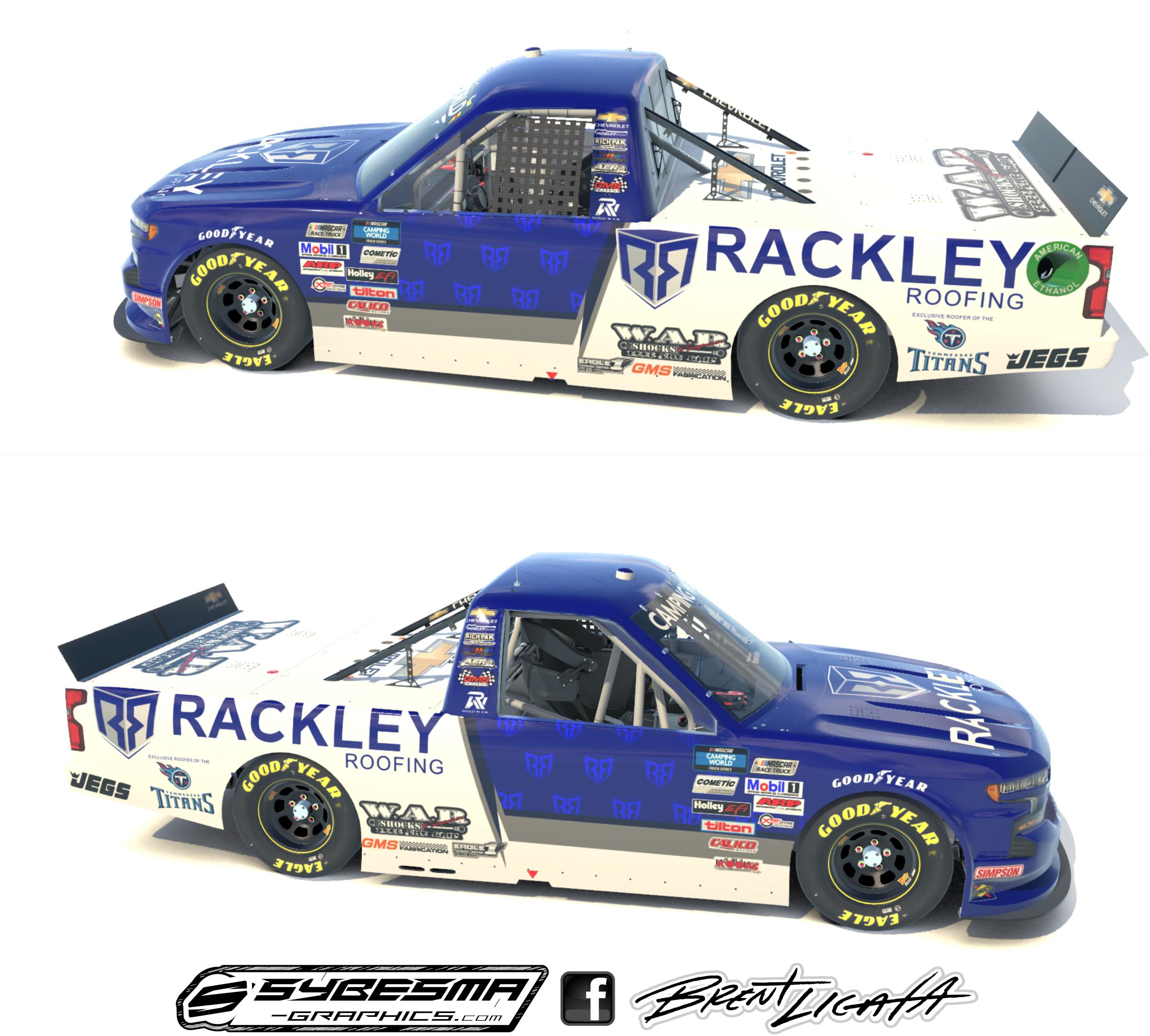 NCWTS Rackley Roofing Josh Berry WAR Rackley Racing 2021 by Brent ...