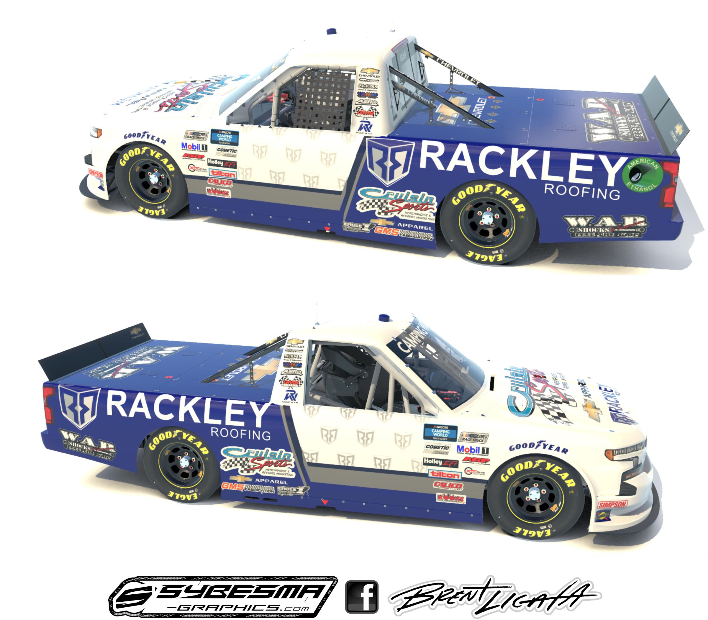 NCWTS CruisinSports Rackley William Byron WAR Rackley Racing 2021 by ...