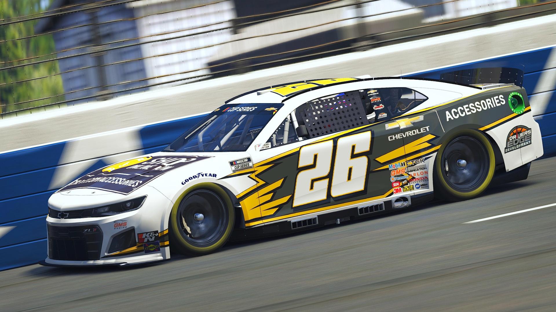 GMS Racing #26 Chevy Accessories 2022 Concept by Davin Cornelius ...