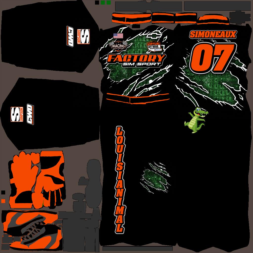 Bryce Simoneaux Driver Suit! by Cody G Williams - Trading Paints