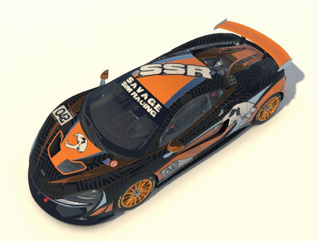 Savage Sim Racing - Team Livery by Wayne Bennett - Trading Paints