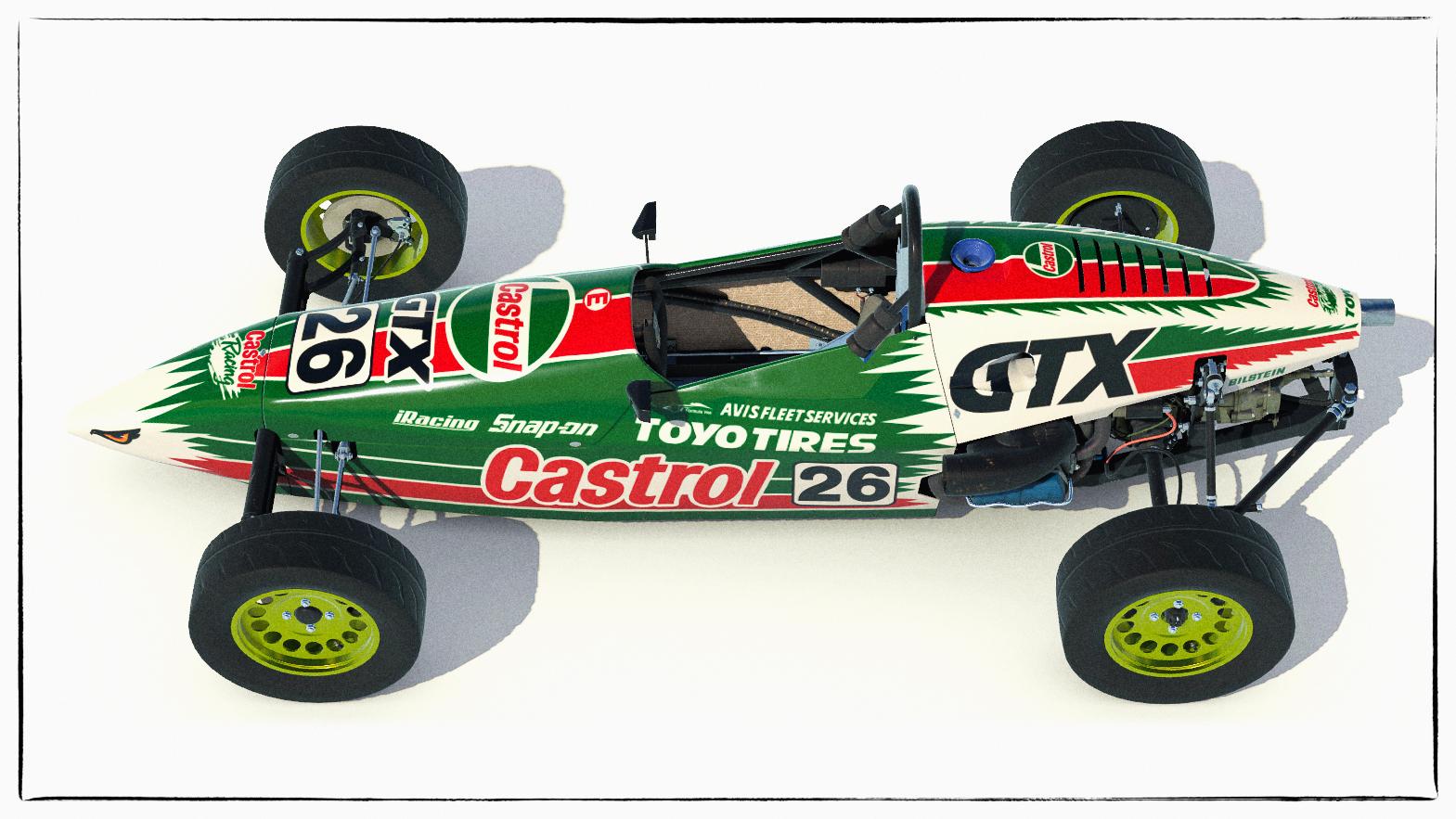 Castrol GTX Retro Formula Vee by Simon Bailey - Trading Paints