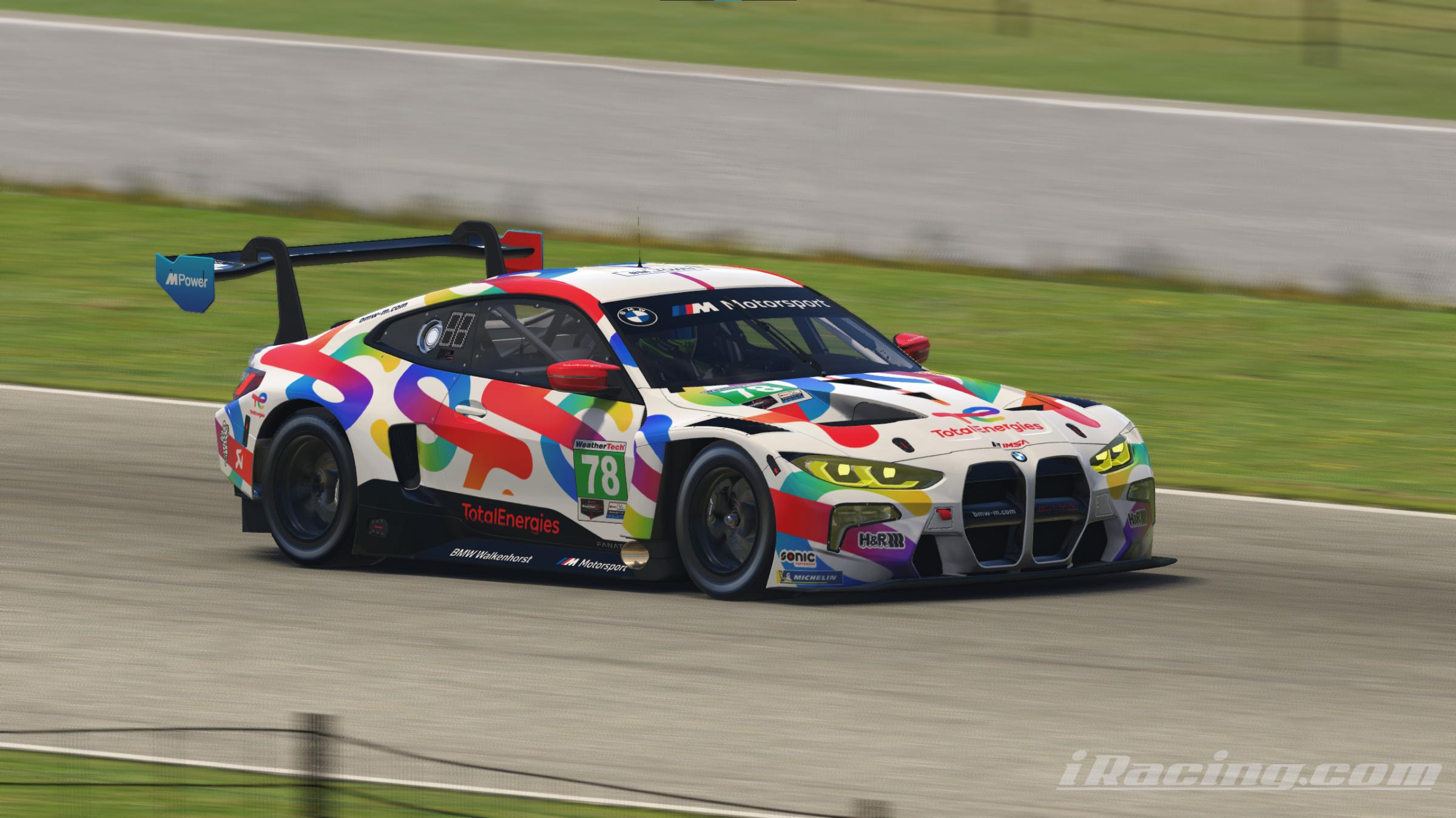 Walkenhorst Total Energies BMW M4 GT3 IMSA by Andreas Thiel - Trading ...