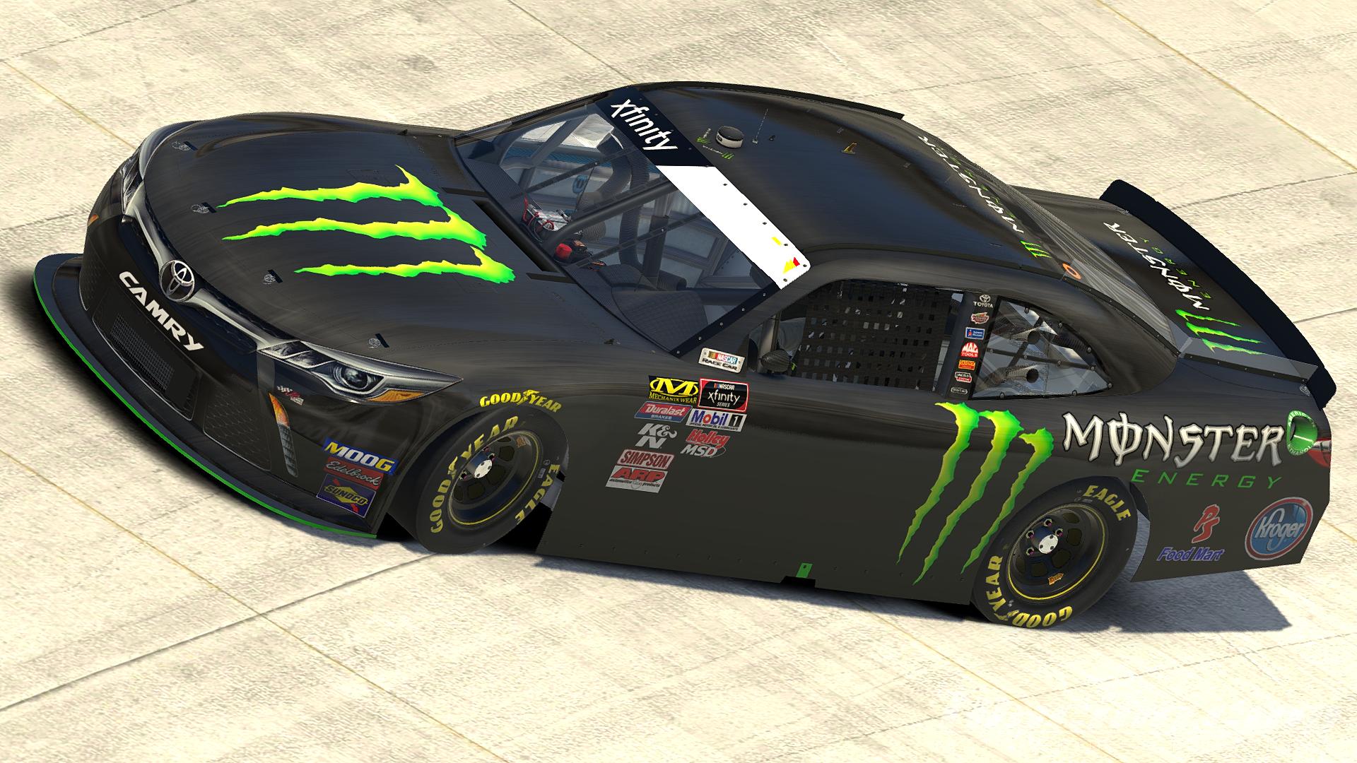 2015 Kyle Busch Monster (Xfinity) by Justin Rowden - Trading Paints