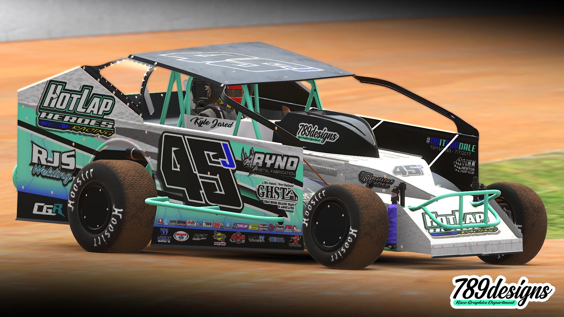 Kyle Jared Big Block Modified by Garrett Marshall - Trading Paints