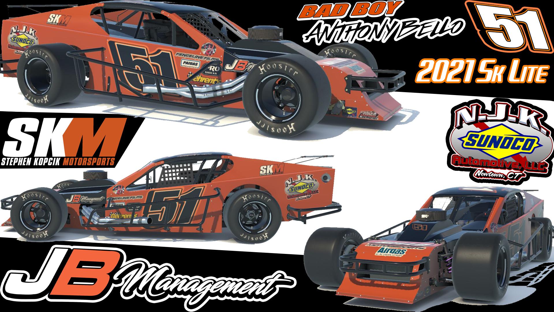 Anthony Bello 2021 Sk Lite #51 by Thomas Capuano - Trading Paints