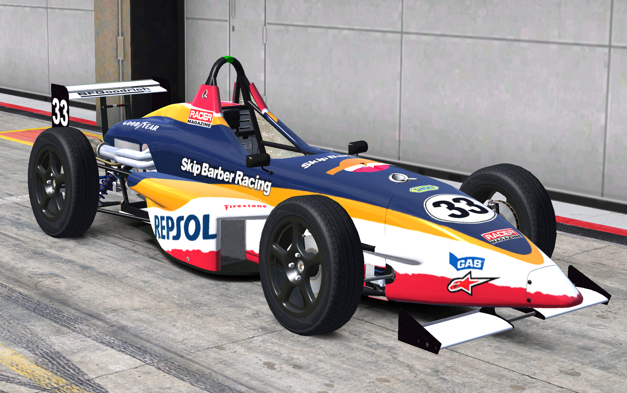 Repsol livery reloaded by Paolo Zironi - Trading Paints