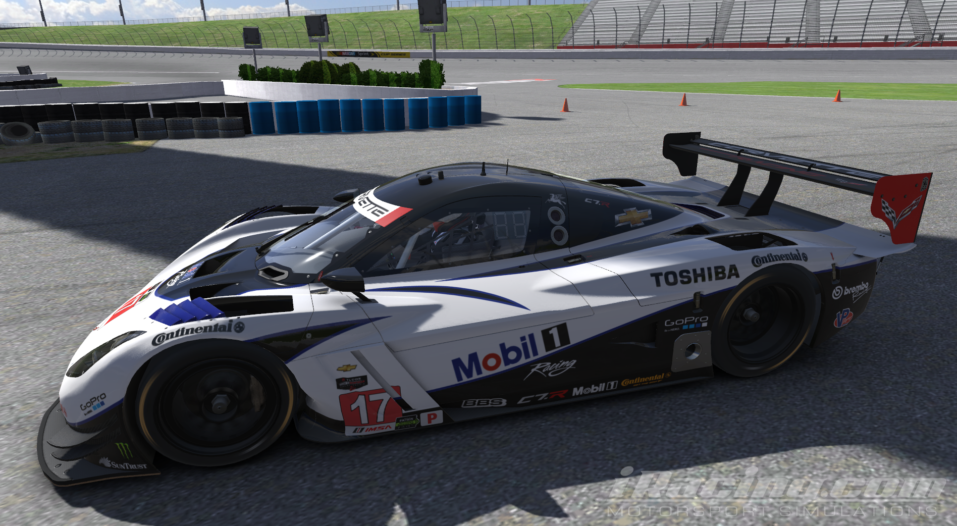 Mobil 1 Racing Corvette DP Scheme by Matt Ballard - Trading Paints