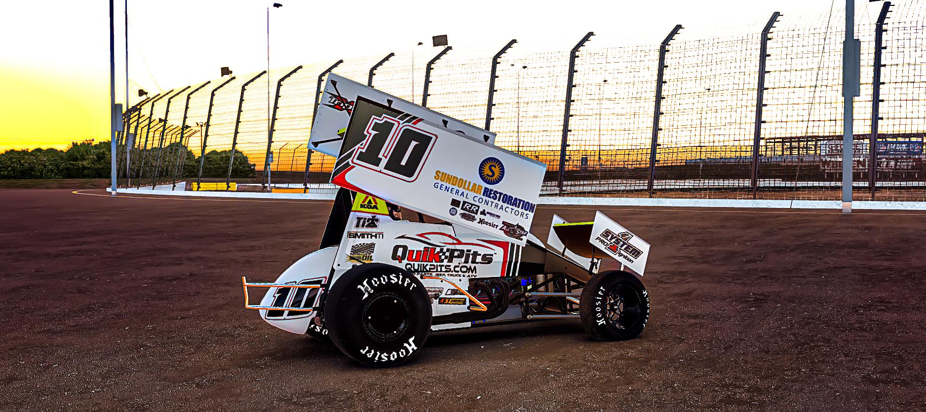 2021 Zeb Wise Sprint Car W/Numbers by Koleton Anderson - Trading Paints