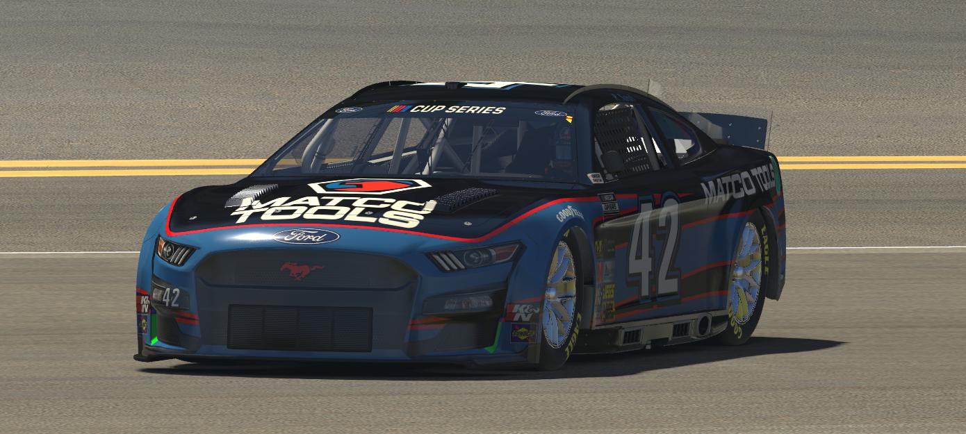 Matco Tools Blue NGF Mustang by Alan C. - Trading Paints