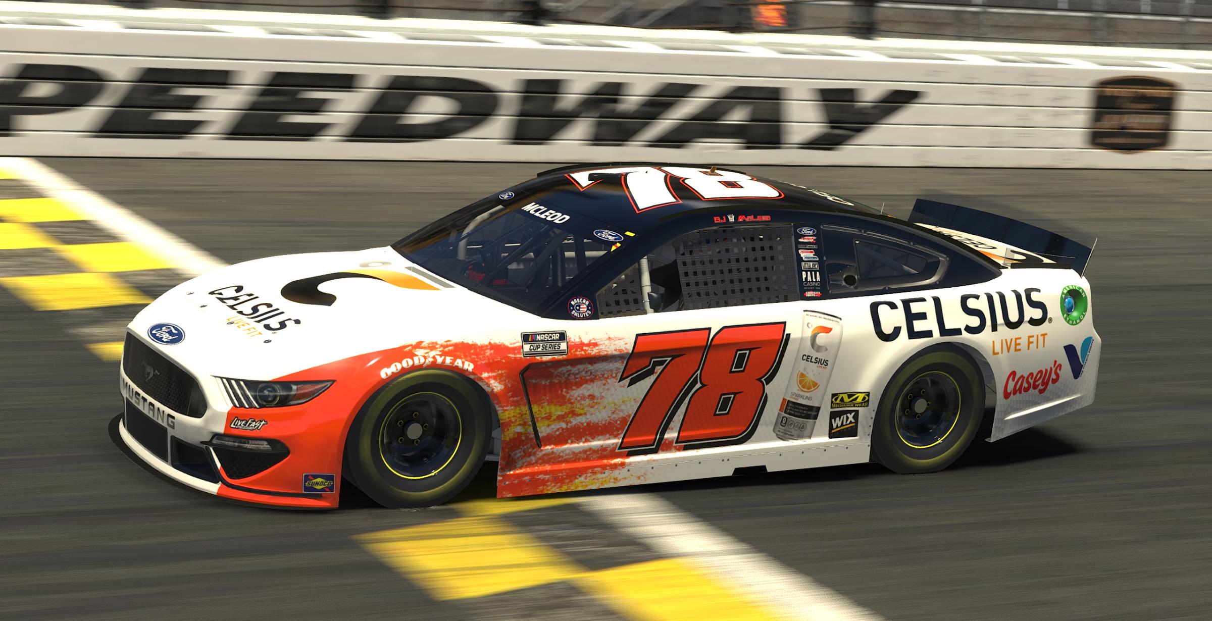 2021 #78 BJ McLeod Celsius by Brendan Langlois - Trading Paints