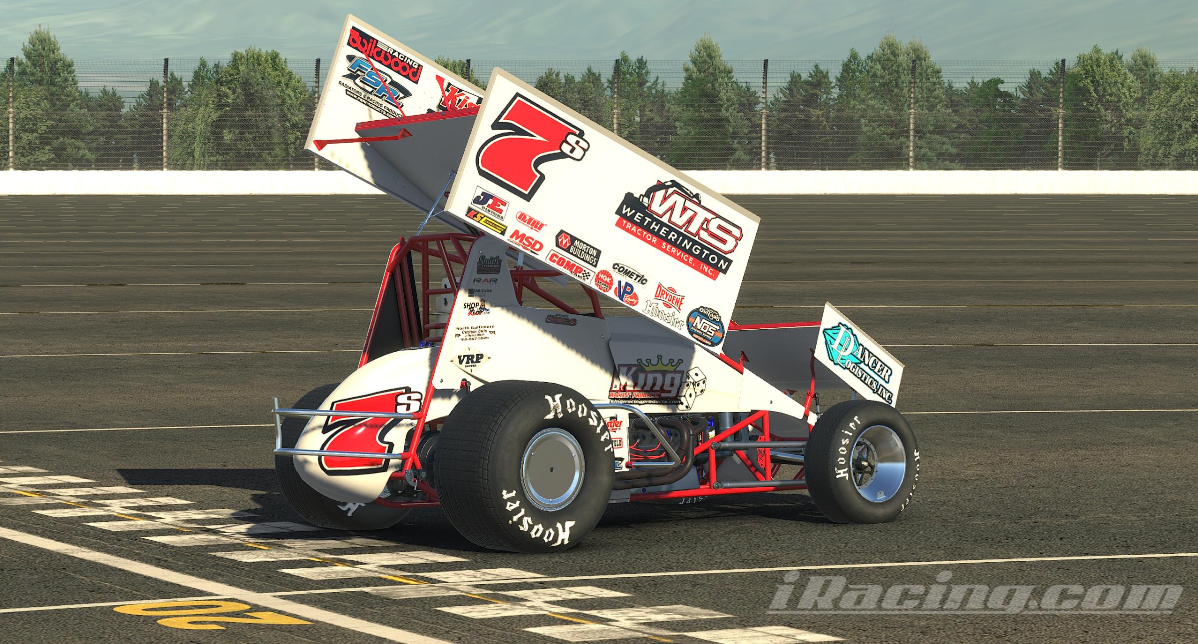 Jason Sides 2021 Kings Racing Products #7s by Jake Boyer - Trading Paints