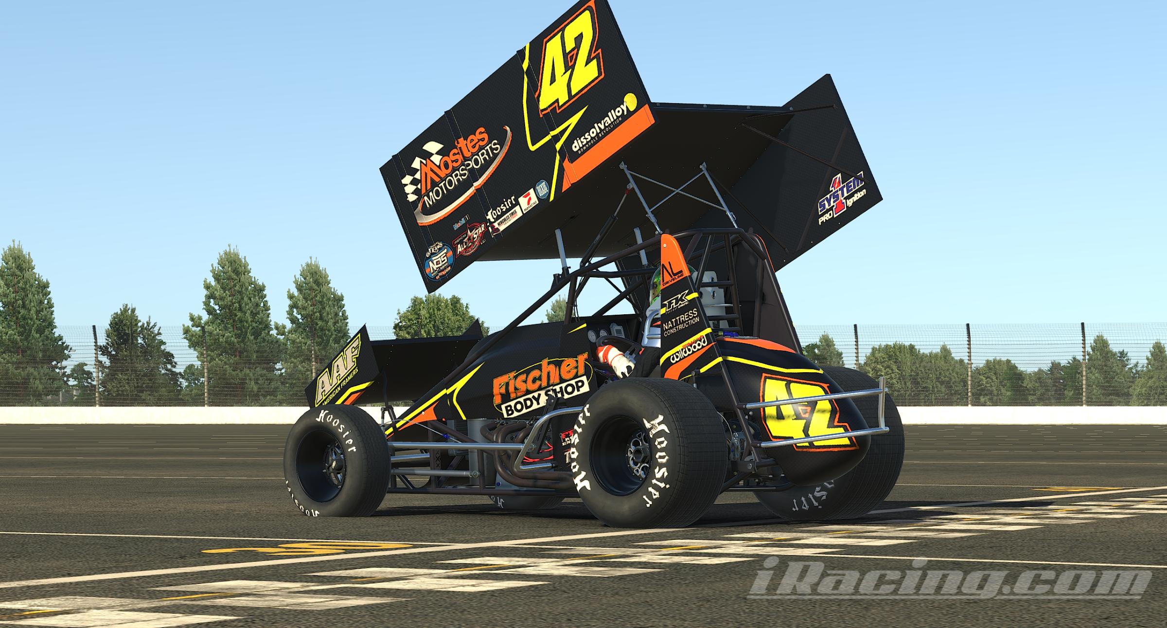 Sye Lynch 2021 Mosites Motorsports #42 by Jake Boyer - Trading Paints