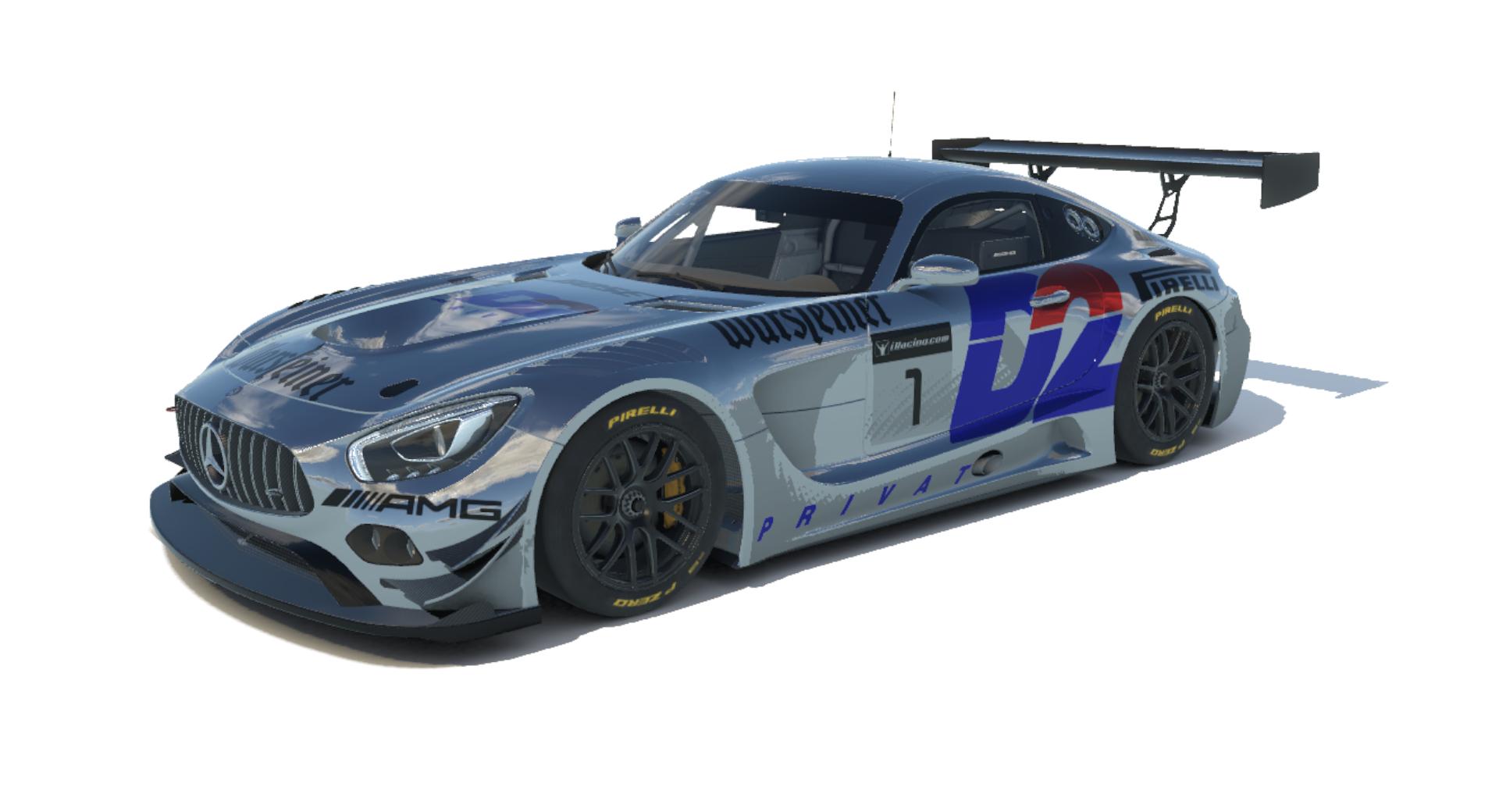 D2 Mercedes by Sam Cooper-Bennett - Trading Paints