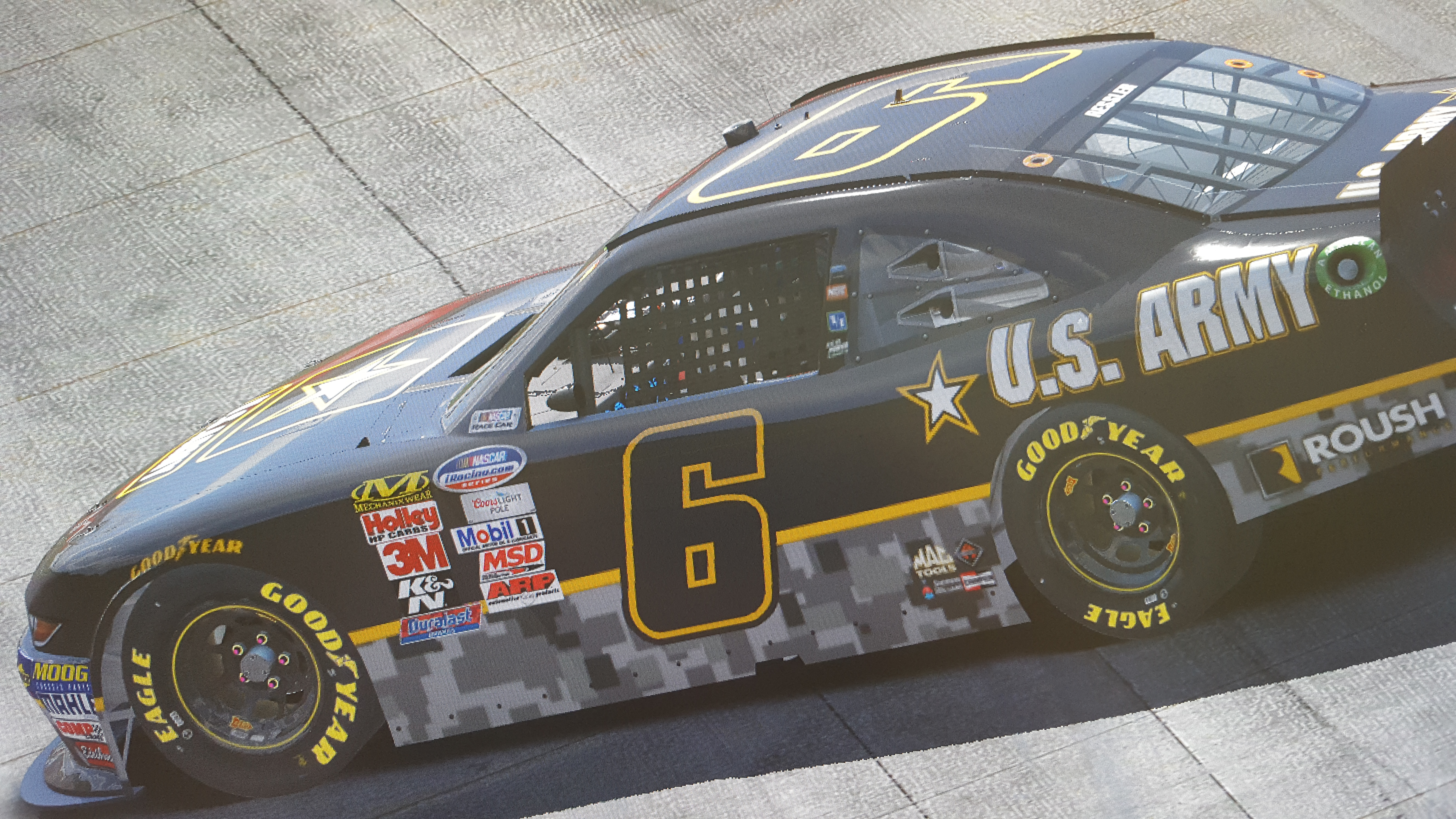 Army Mustang by Todd Ressler - Trading Paints