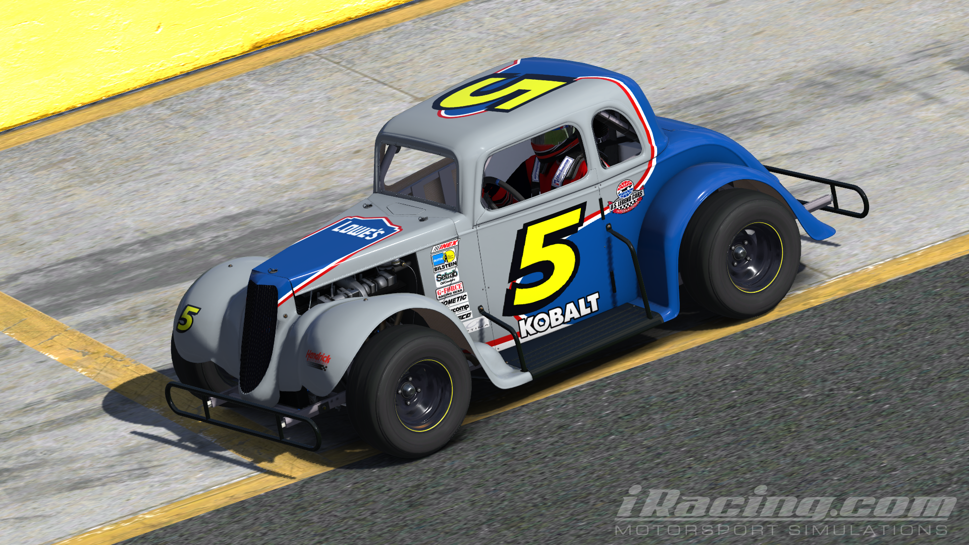 Lowes Legend Car by Andrew Schwartz - Trading Paints