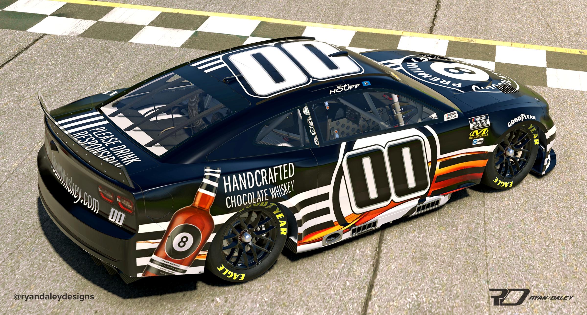 Next Gen #00 Quin Houff 8-Ball Camaro With Numbers by Ryan Daley ...