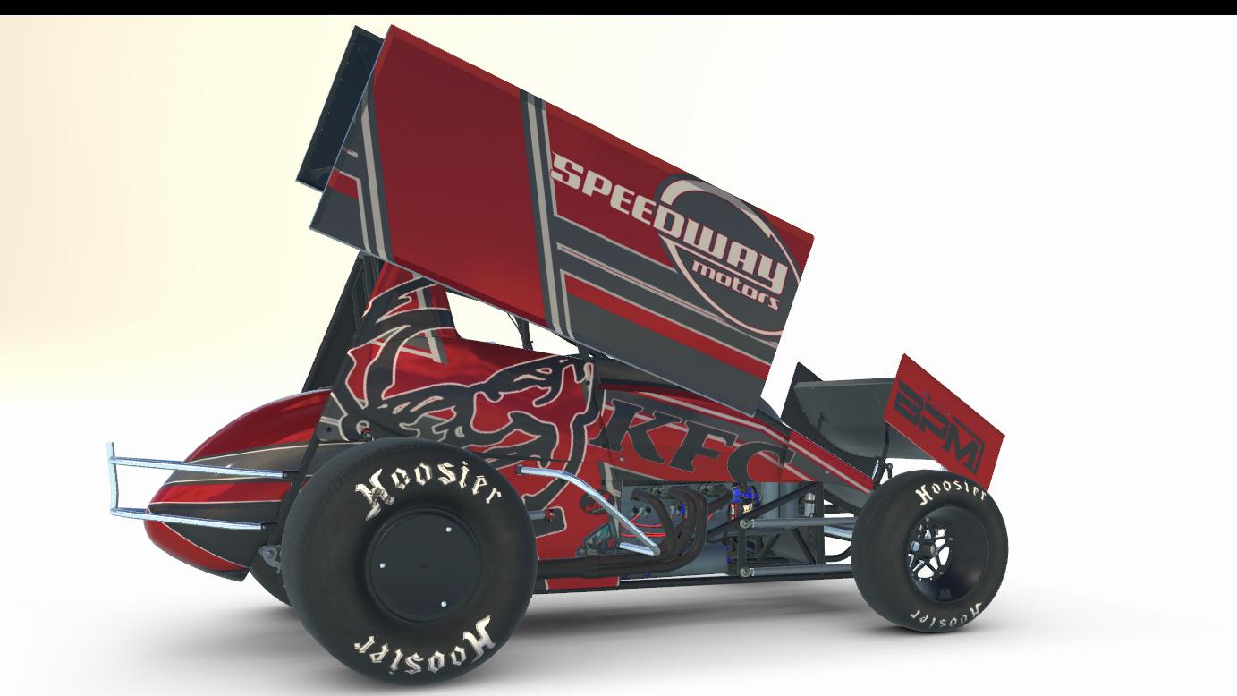 Sim stamped kfc chrome by Damien J Pahl - Trading Paints