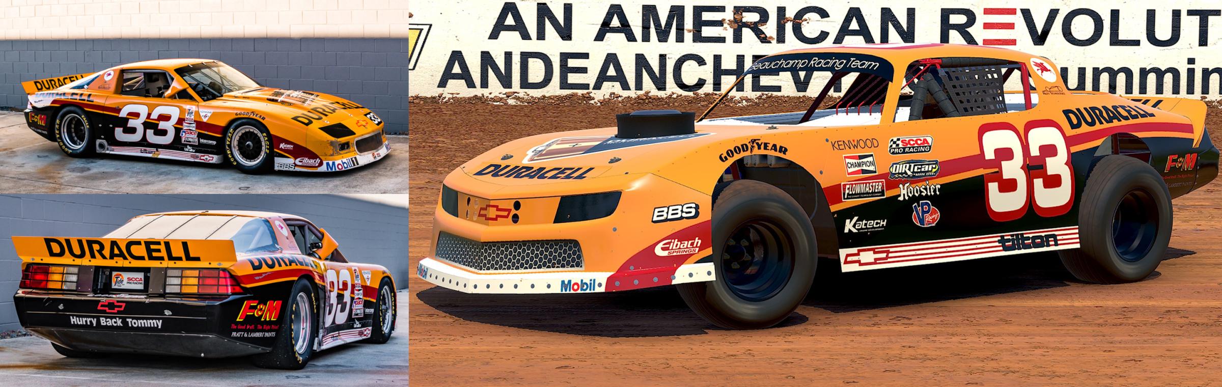 Scott Sharp 33 Team Duracell Dirt Street Stock version by Sylvain ...