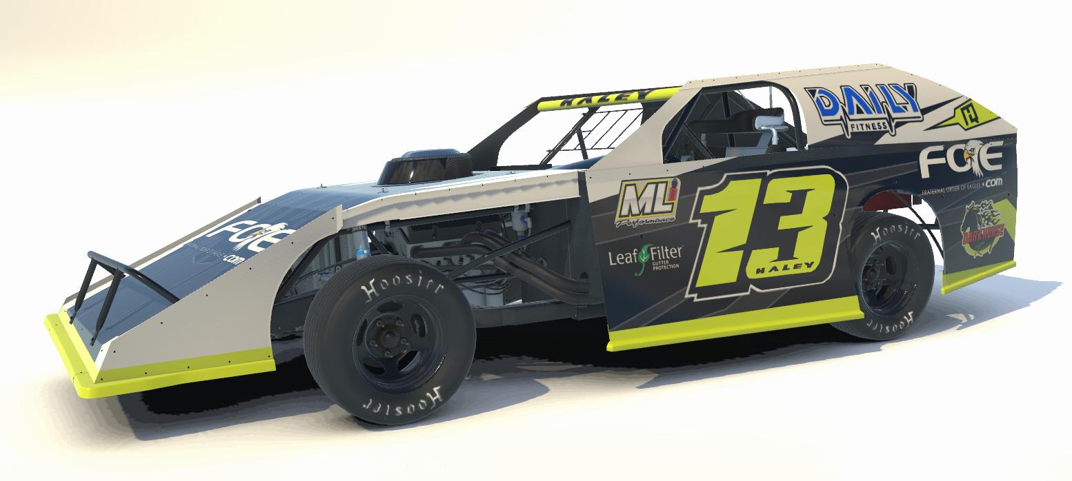 Quentin Haley Dirt UMP Modified v2 by Jay Mulder - Trading Paints