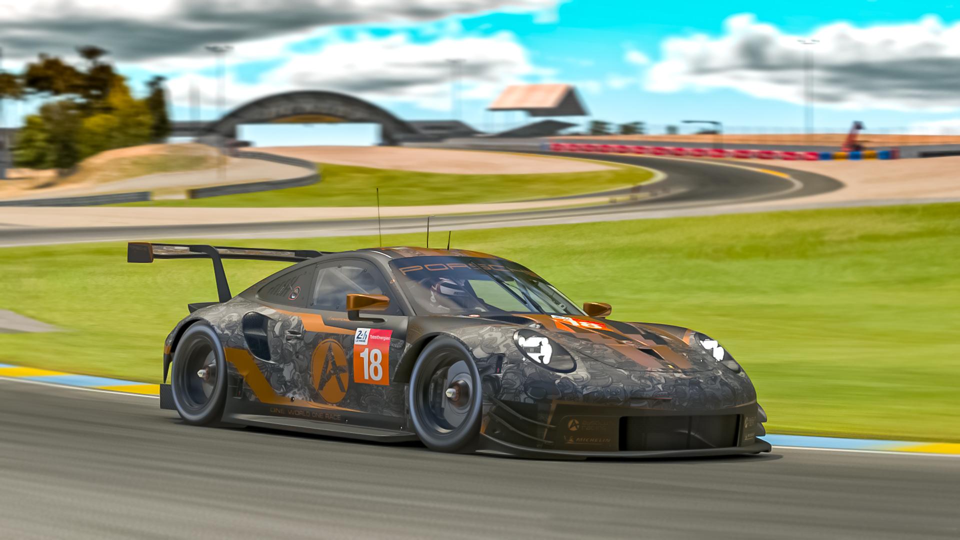 Absolute Racing Porsche RSR - Lemans 2021 by Paul Mansell - Trading Paints