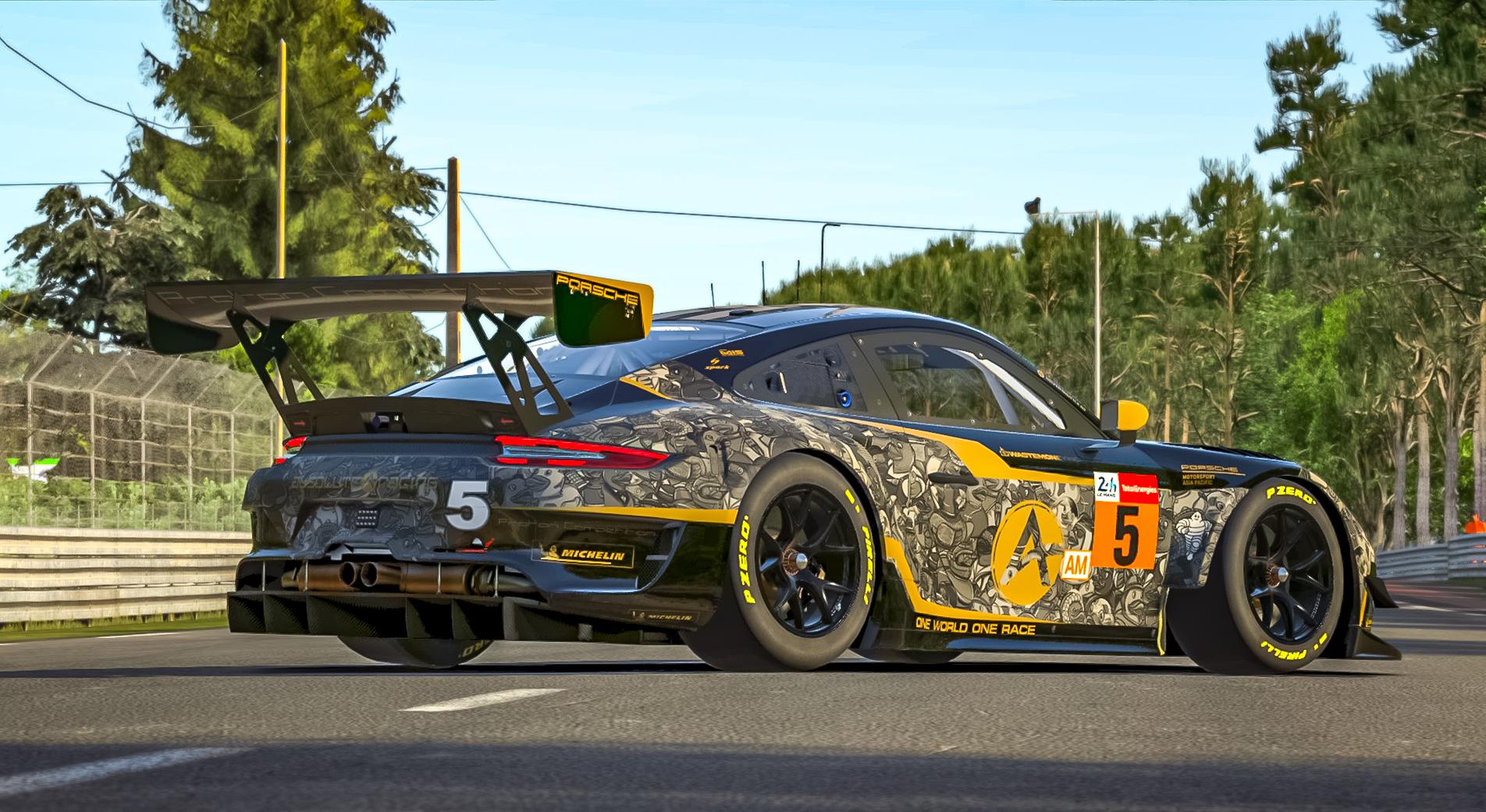 Absolute Racing Porsche 911 GT3 R by Paul Mansell - Trading Paints
