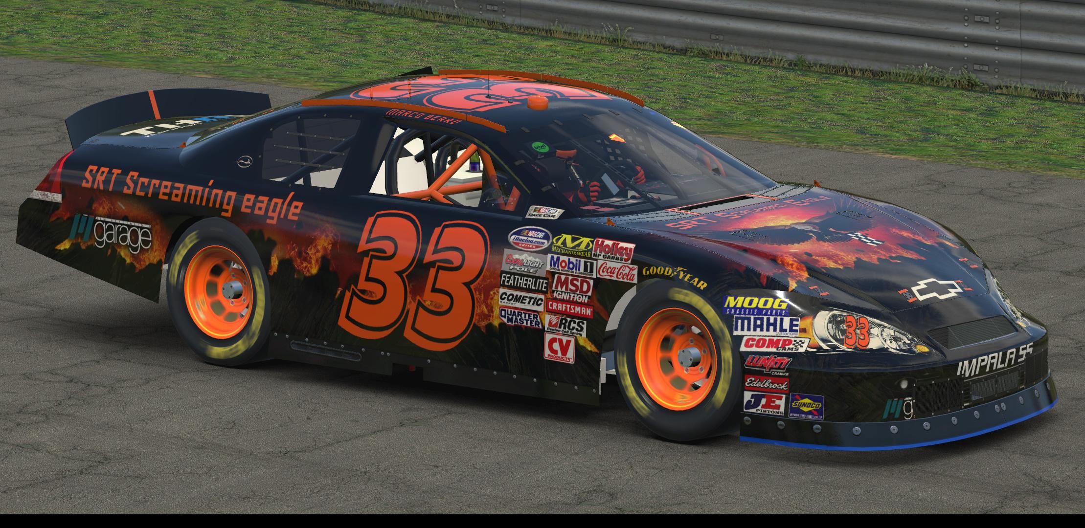 ARCA Menard Series Srt Screaming Eagle by Marco Berré - Trading Paints