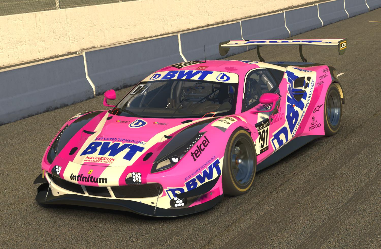 BWT Ferrari 488 GT3 Evo by Warren McGary - Trading Paints