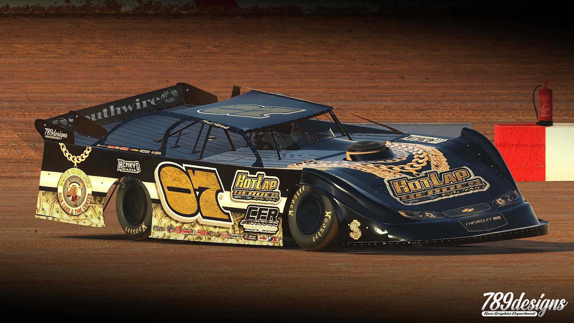 Mark Mitchell Dirt Late Model Gold Chains by Garrett Marshall - Trading ...