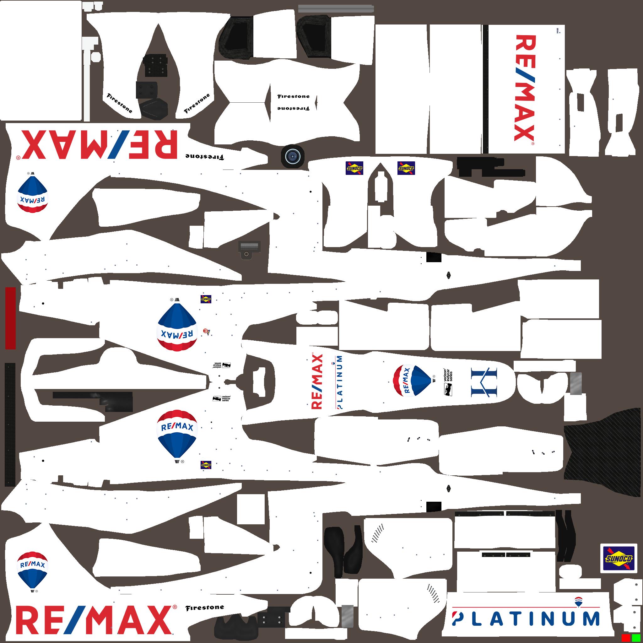 Indycar Dallara DW12 Recuperato by Guerriero Franceschini - Trading Paints