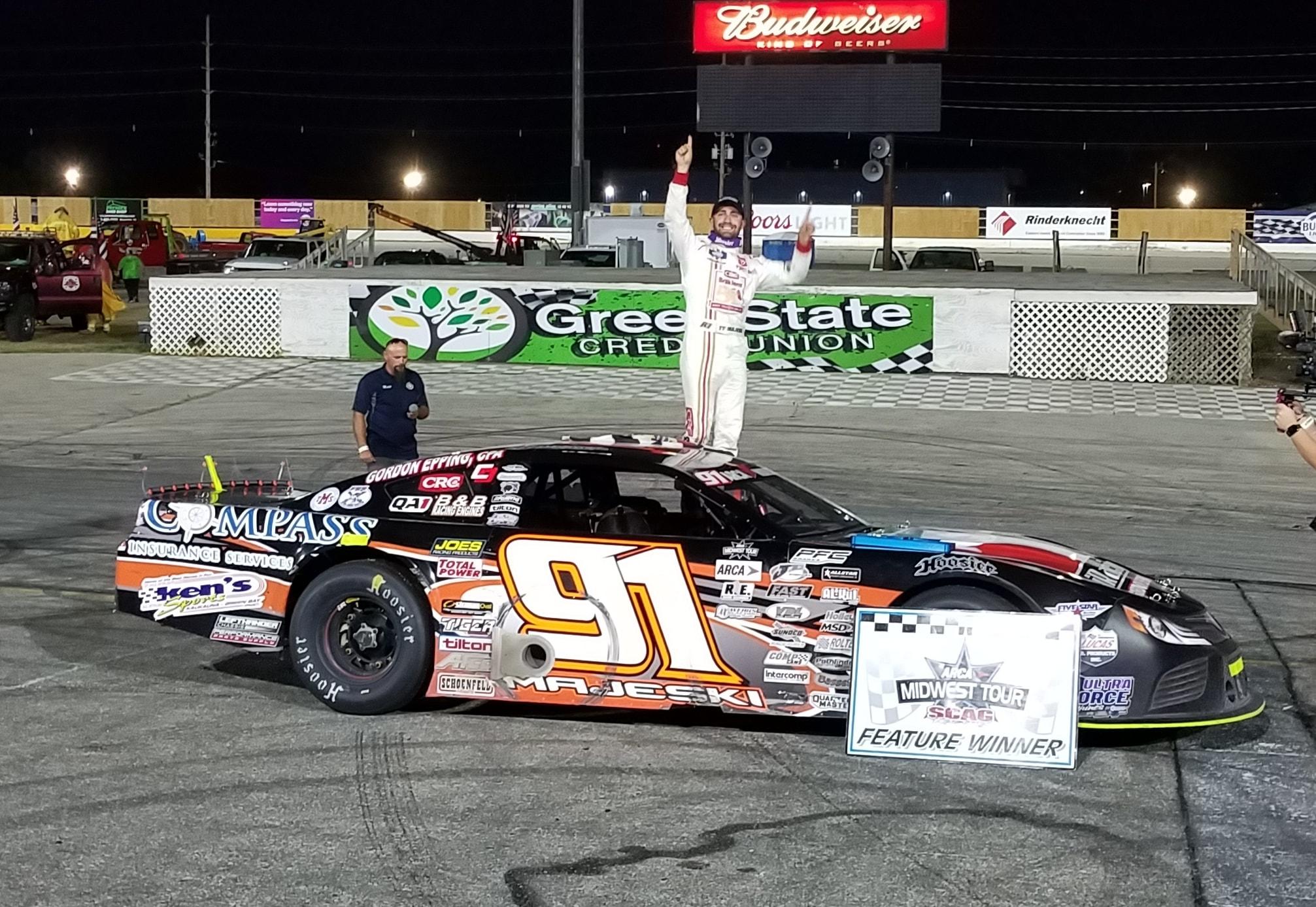 Ty Majeski 2021 Hawkeye Downs Custom # by Darryl Wineinger - Trading Paints