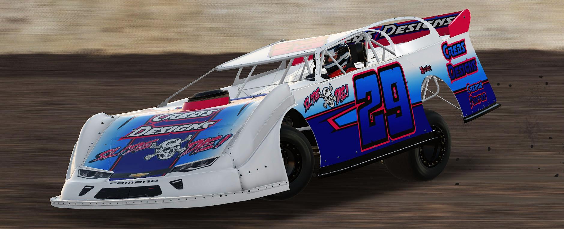 Kaleb Nickle Late Model 2021 September by Bo Crebs - Trading Paints