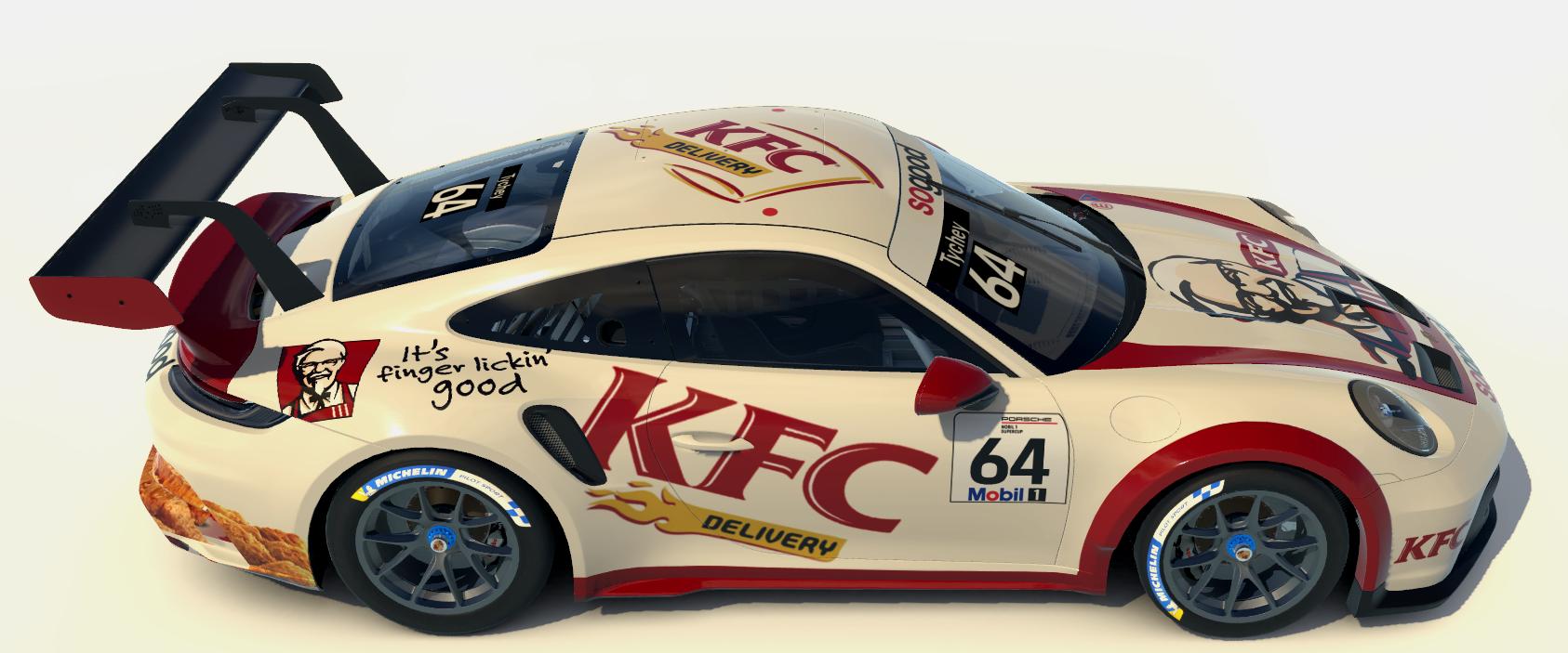 KFC Delivery 911 GT3 Cup - Finger lickin good ! by Alexandre de Tychey ...